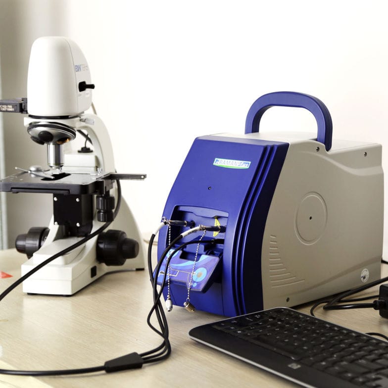 Spettrometro Raman - i-Raman® Plus - B&W TEK - a fibra ottica / per laboratorio / di processo