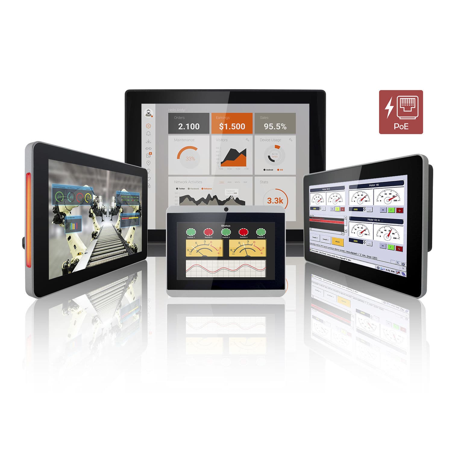 HMI con touch screen multitouch - S-Series - Winmate, Inc. - ad ...