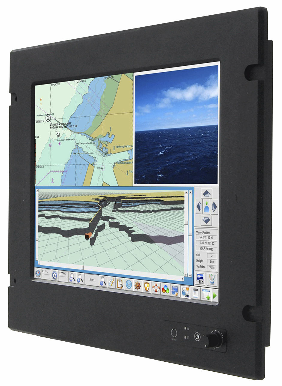 Panel PC con touch screen - R15ID3S-MRM2 - Winmate, Inc. - 15" / 1024 x 768 / Intel® Atom N2600