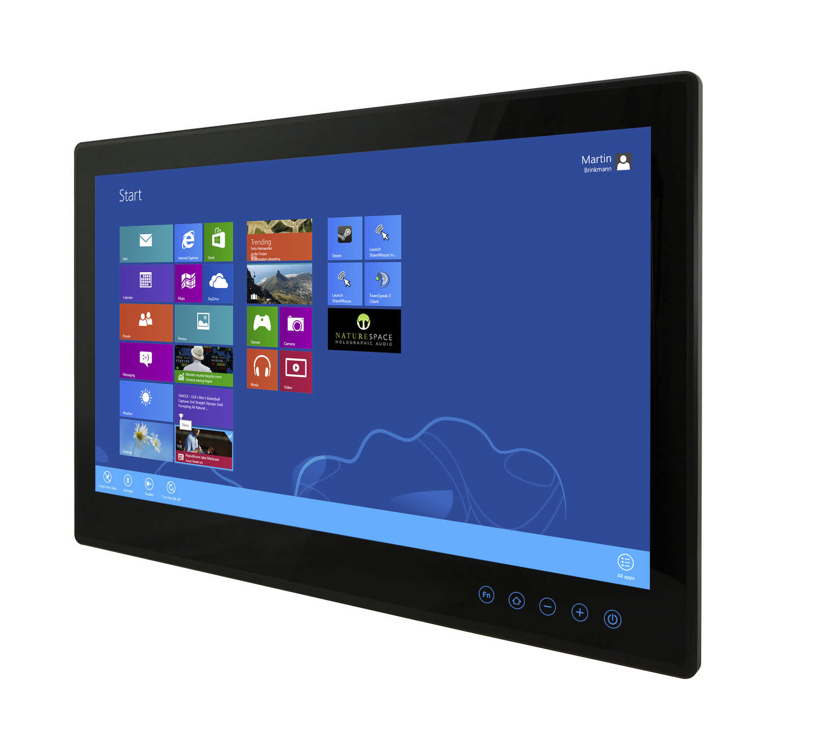 Panel PC con touch screen multitouch - W22IB3S-PCA3 - Winmate, Inc ...