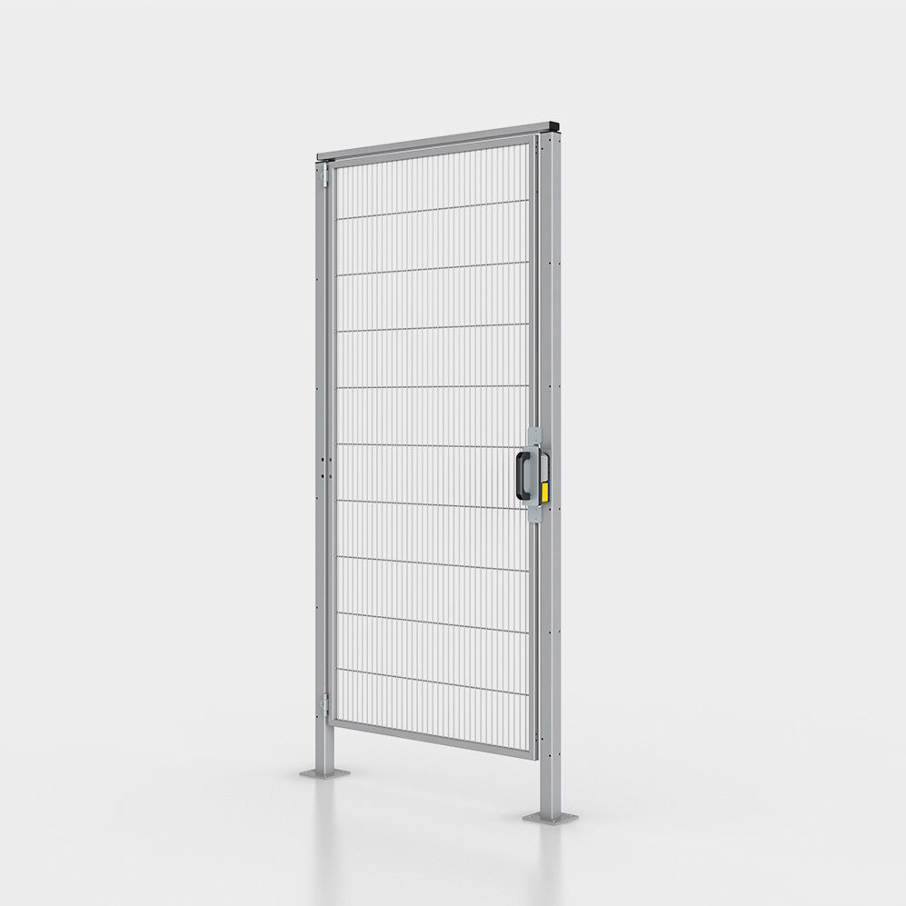 Porta con cerniera - FTW - HANS GEORG BRÜHL - in acciaio / di sicurezza ...