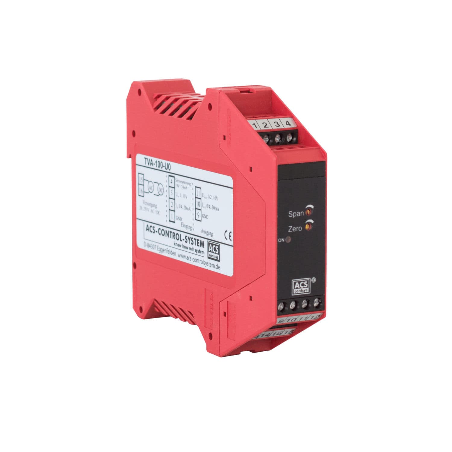 Convertitore di segnale universale - TRANSCONT TVA-080-U0 - ACS Control ...