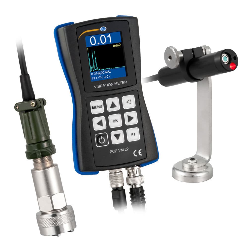 Vibrometro per monitoraggio di macchina - PCE-VM 22 - PCE Deutschland ...