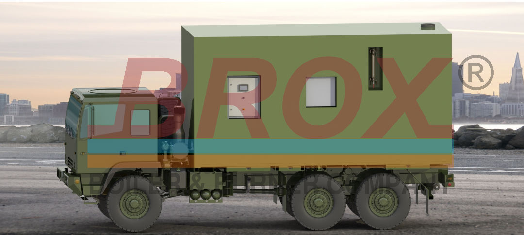 Generatore di vapore in container - BROX BOILER & BURNER COMPANY ...