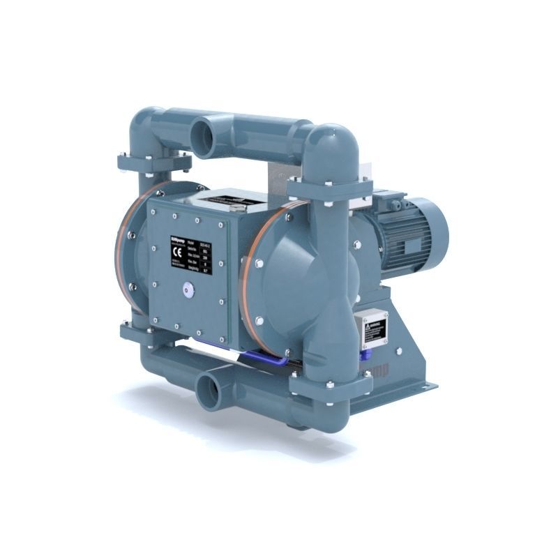 Pompa a membrana - G80E-C1 - Gisan Ltd. - per fanghi / con motore ...