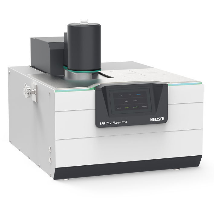 Apparecchio di misura della conduttività termica - LFA 717 HyperFlash® HT - NETZSCH Analyzing ...