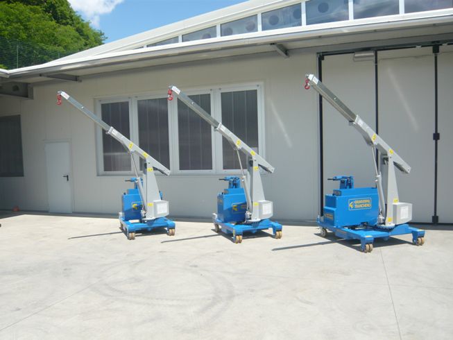 Gru mobile - GB 750 - Gruniverpal S.r.l. - con braccio articolato ...