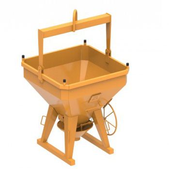 Benna per calcestruzzo ottagonale - TE series - Secatol SAS - con fondo ...