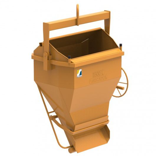 Benna per calcestruzzo rettangolare - SBC VOL series - Secatol SAS ...