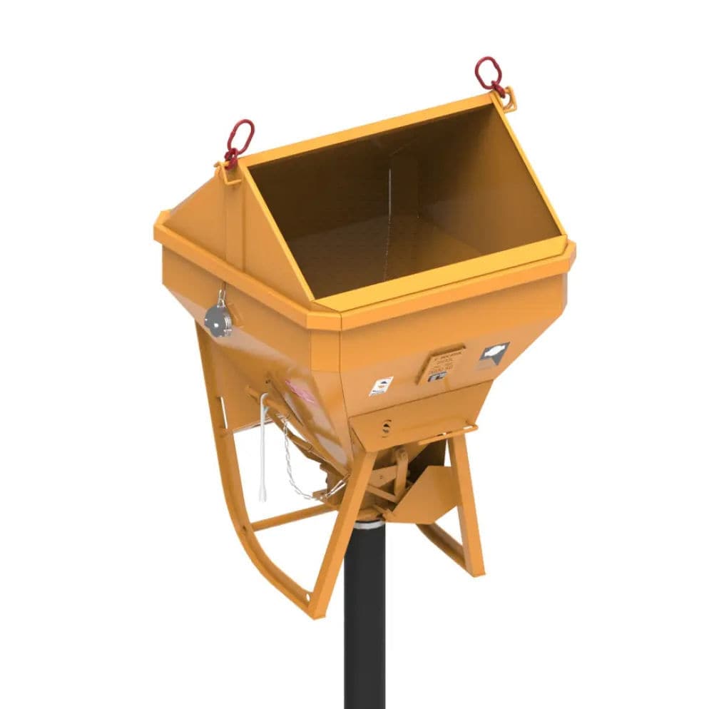 Benna per calcestruzzo conica - TUC PF - Secatol SAS - con fondo apribile