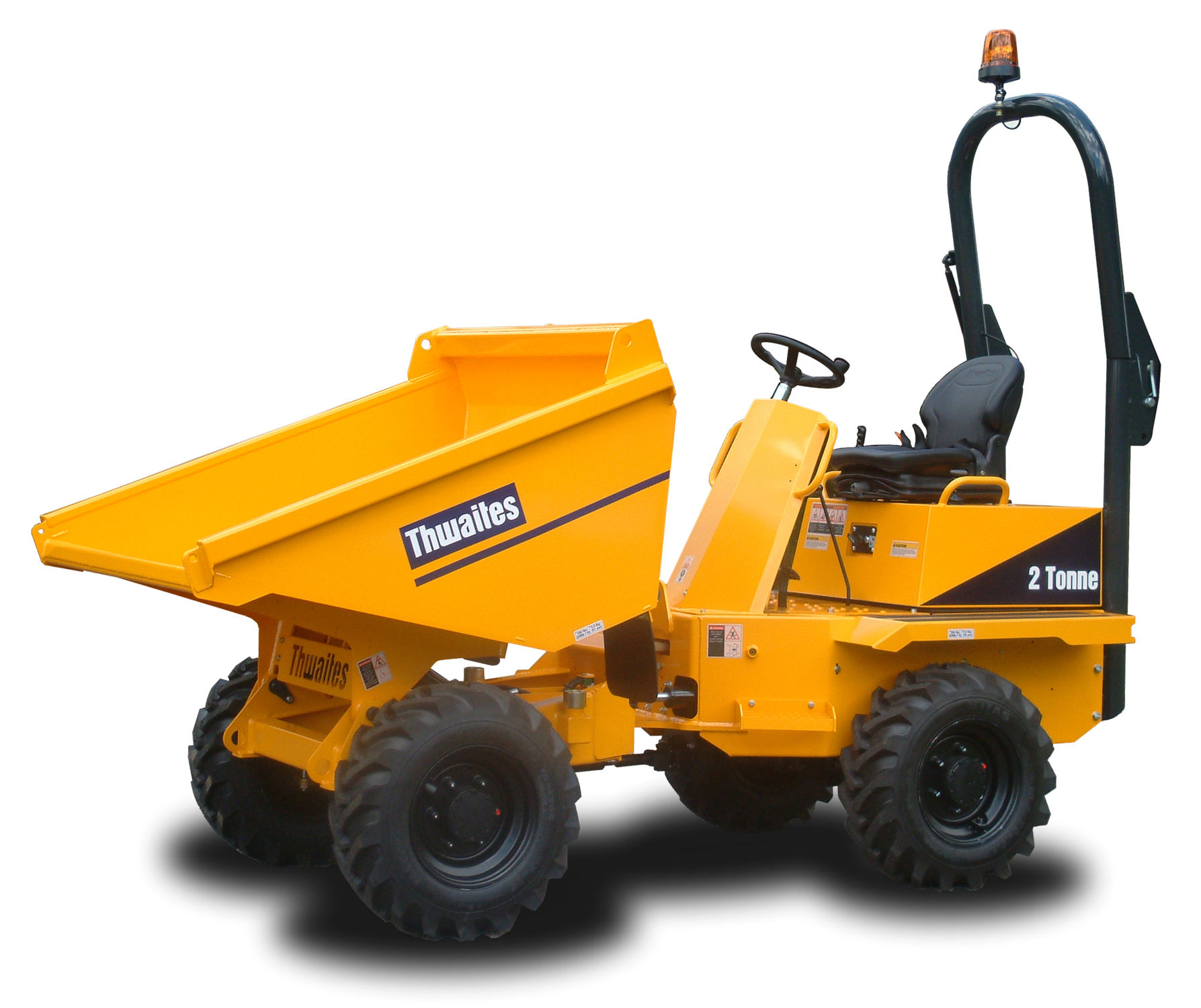 Dumper gommato - Thwaites Limited - diesel / a scarico frontale