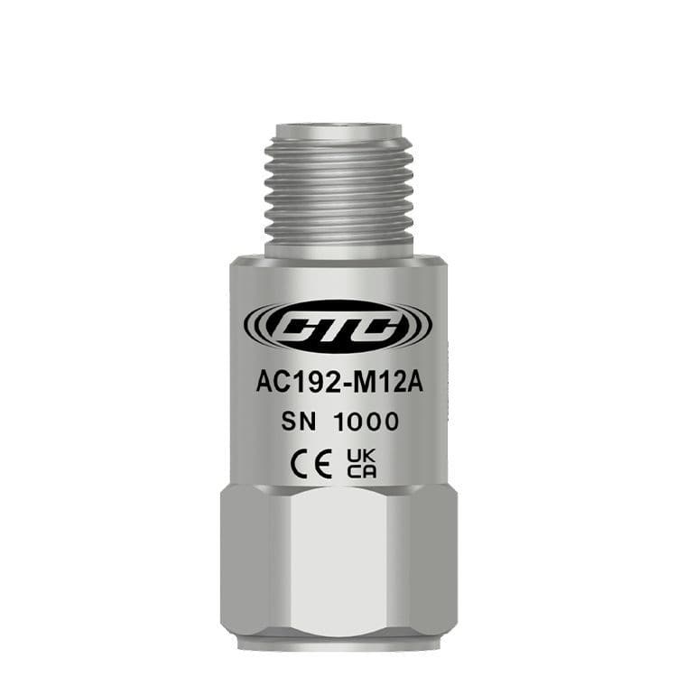 Accelerometro compatto - AC192-M12A - CTC - ermetico