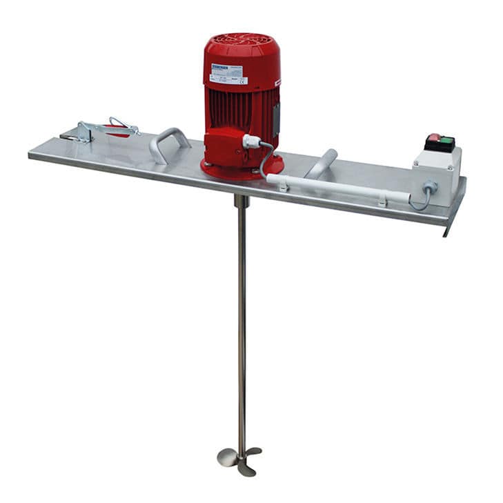 Agitatore a rotore - Dr. Jessberger GmbH - per liquidi / per olio / per l'industria chimica