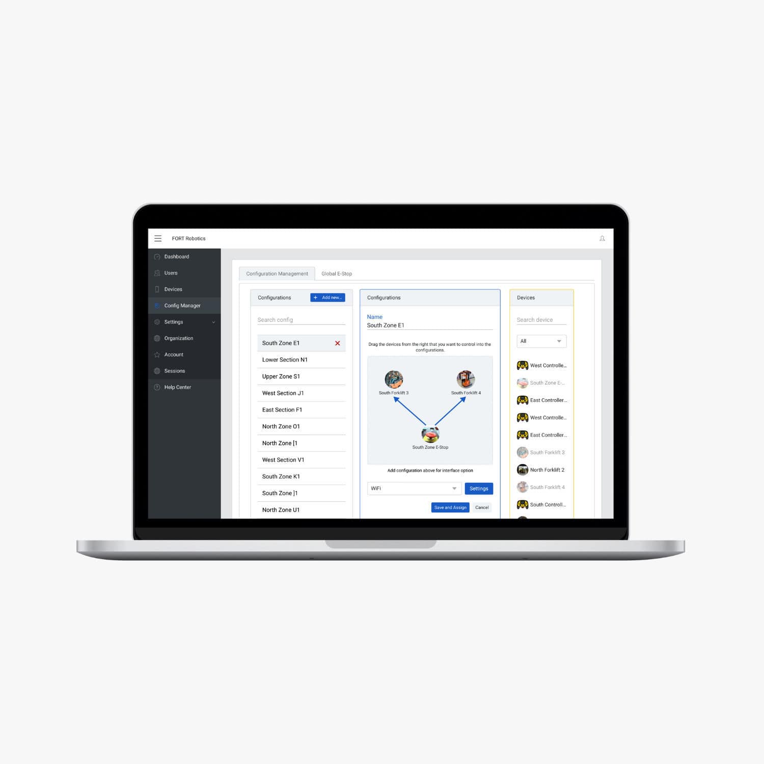 Software di gestione - FORT Robotics - di comunicazione / cloud