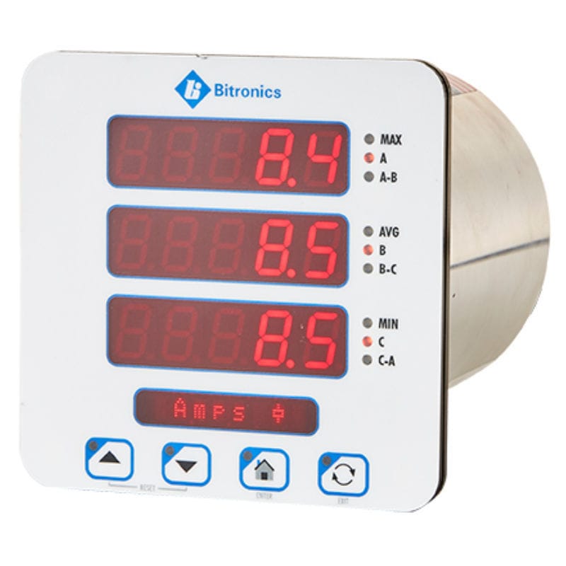 Display LCD - Bitronics D650 - NovaTech Automation - per trasduttore ...