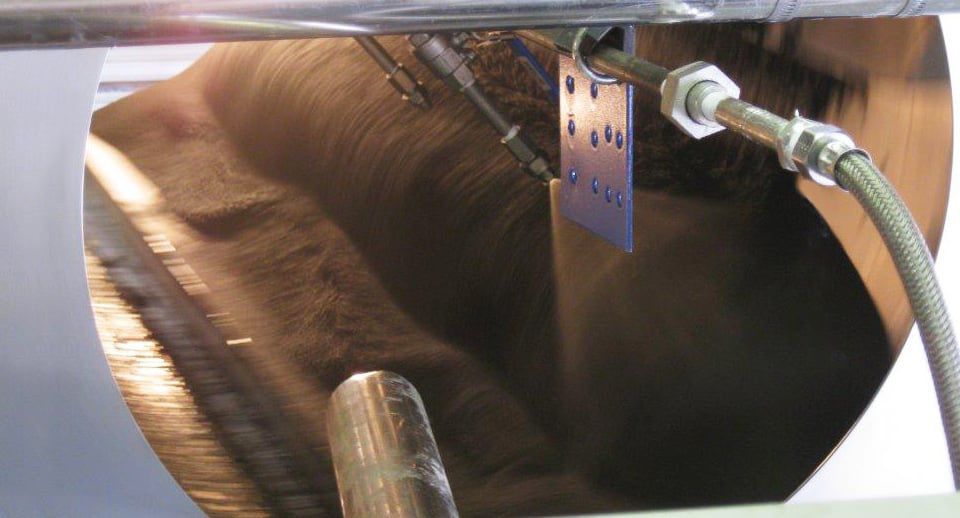 Fusto in ferro - FEECO International Inc. - in gesso