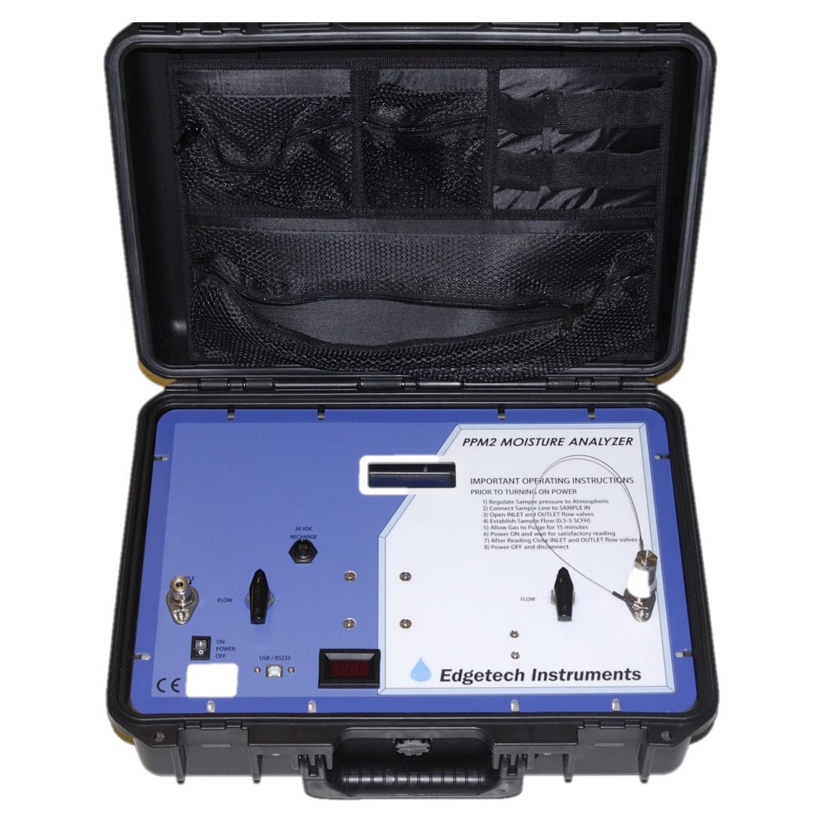 Analizzatore di umidità - PPM2 - Edgetech Instruments - di gas / di monitoraggio / per prodotti ...