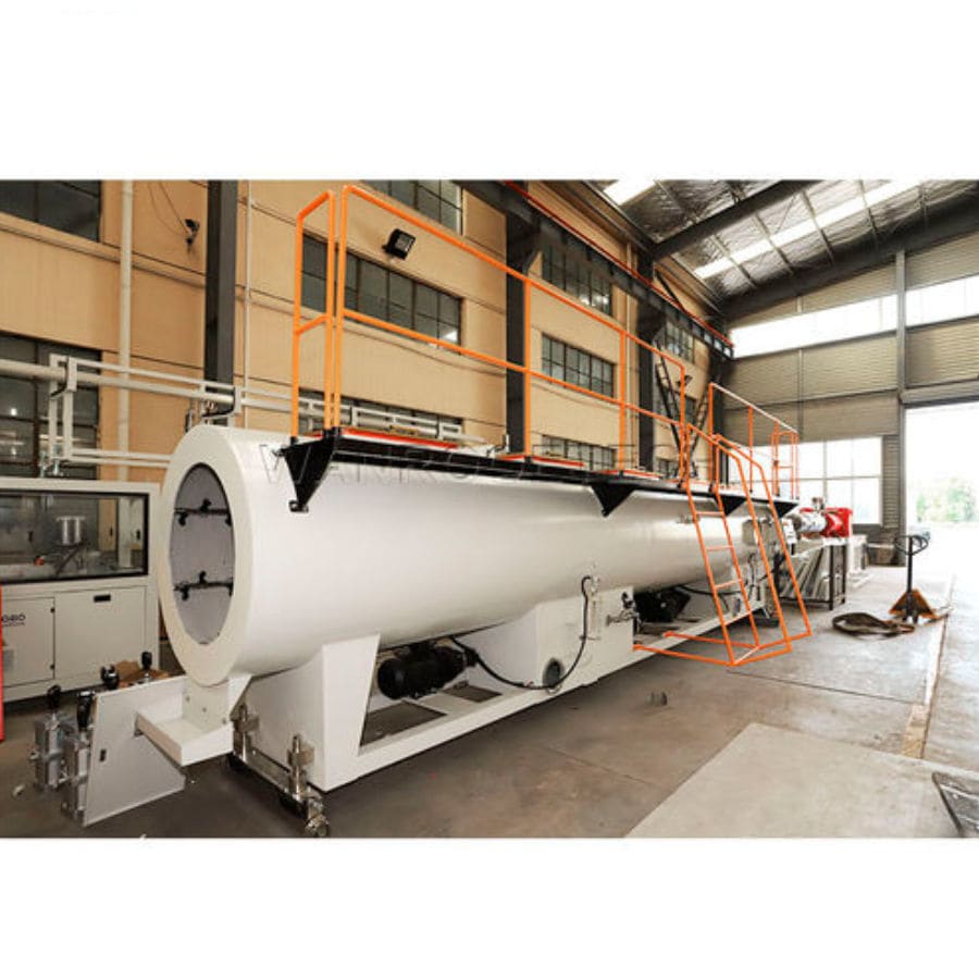 Linea di produzione per tubi - PE series - WANROOE-TECH - automatica / in continuo / modulare
