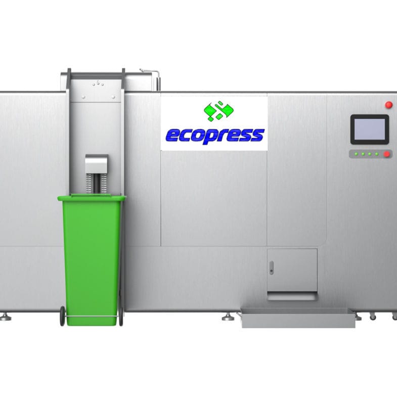 Macchina per compostaggio di rifiuti alimentari - FWM 2000 - Ecopress group - elettrica