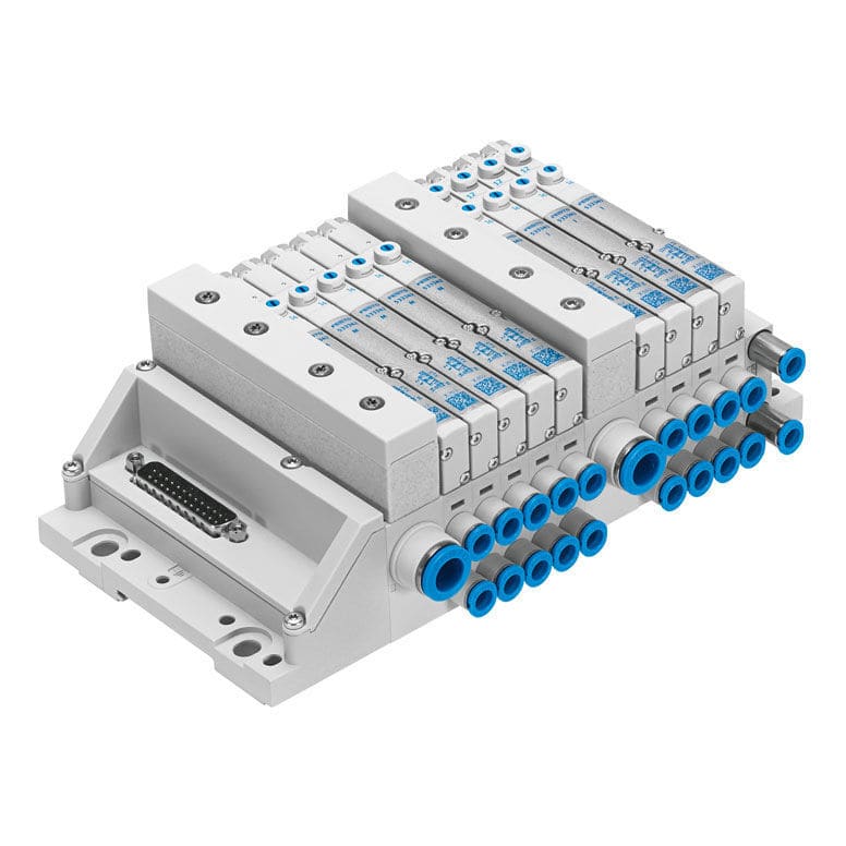 Blocco valvola pneumatico - MPA series - FESTO - a 3/2 vie / a 2/2 vie ...