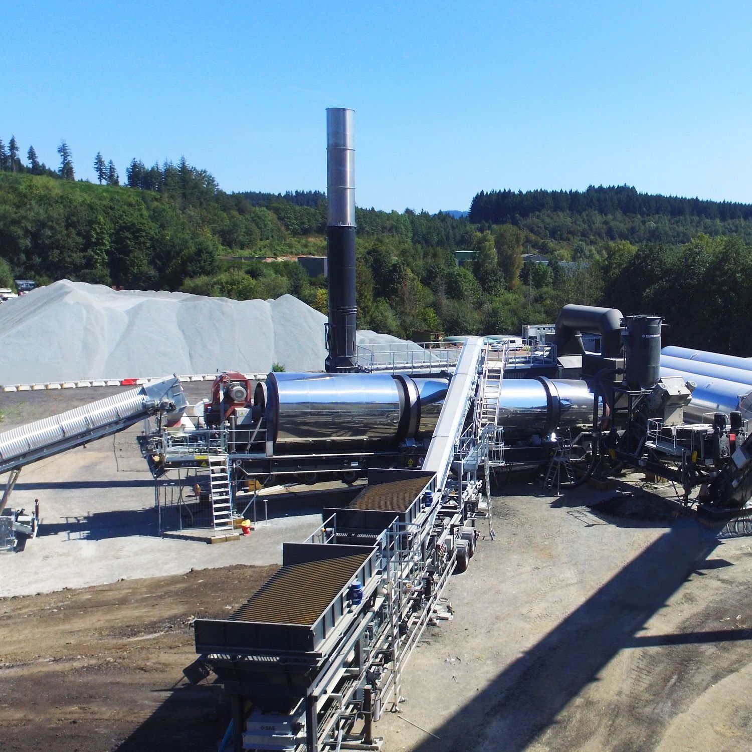 Impianto di produzione d'asfalto mobile - TSX23 HIGHWAY - ERMONT SAS ...