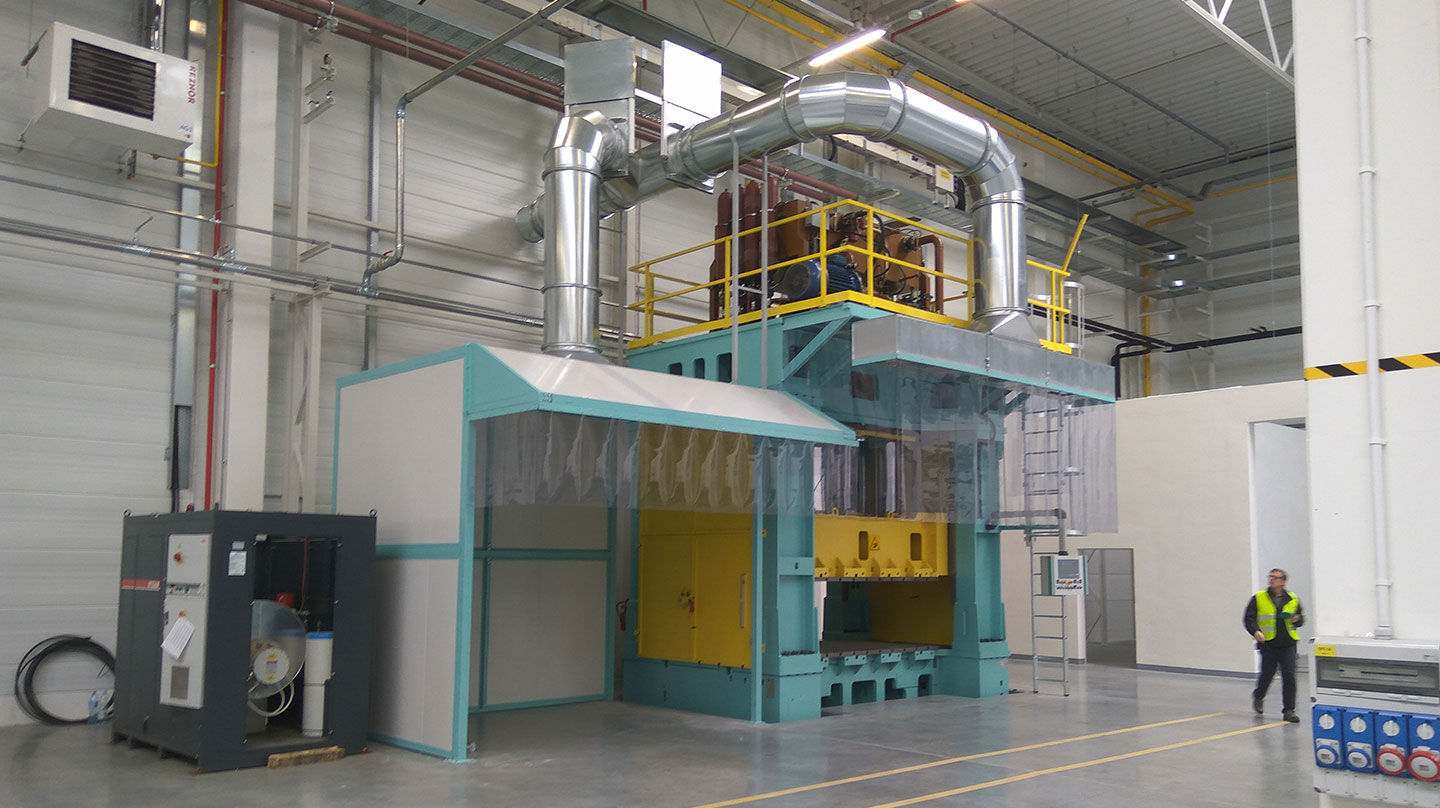 Pressa a compressione - SPECIAL - COMI GROUP - idraulica / di formatura ...