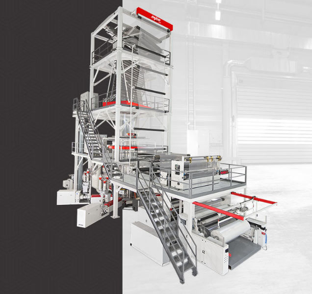 Linea di estrusione film soffiato - PENTAFOIL ® - Rajoo Engineers Ltd ...