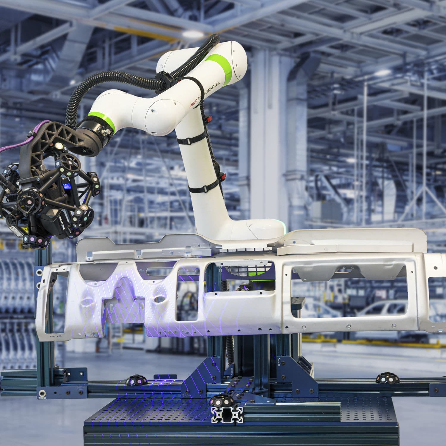 Sistema di scanner robotizzato - Creaform - 3D / per controllo di ...