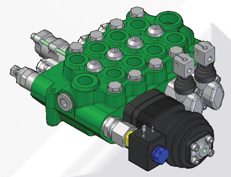 Distributore idraulico a cassetto - VDM8 - SALAMI - con azionamento ...