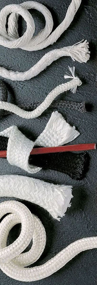 Corda statica - TESPE - in fibra ceramica / in tessuto / resistente al ...