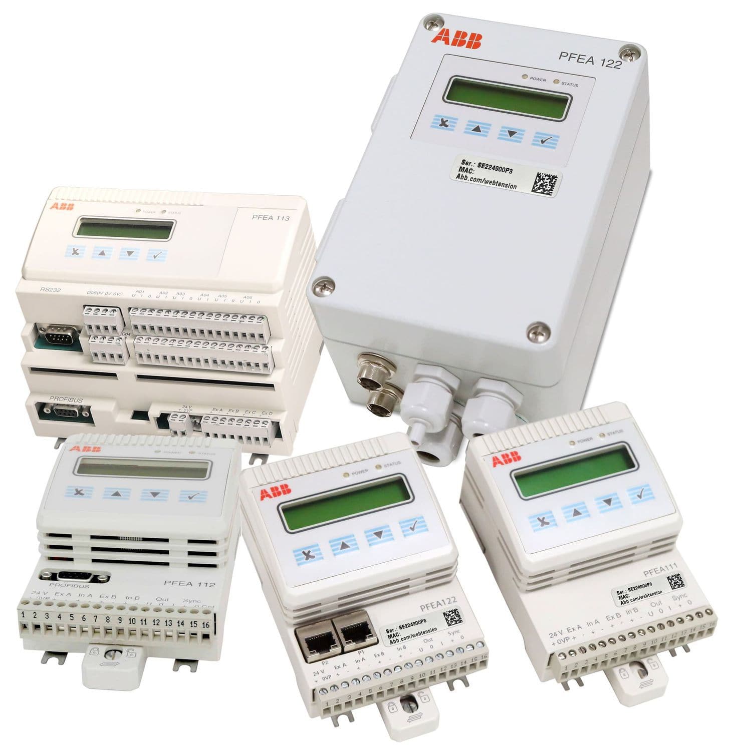 Controllore di tensione digitale - PFEA 1 series - ABB Measurement ...