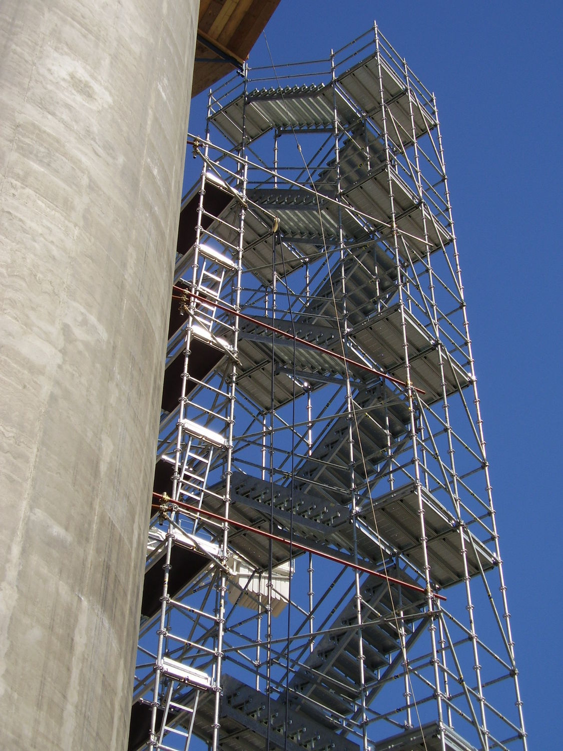 Scala dritta - MP - PILOSIO - in alluminio / da cantiere / di emergenza