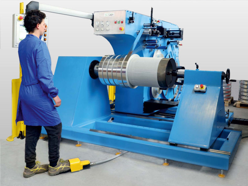 Macchina per bobinaggio automatica - AB1000 - Siltech S.r.l.