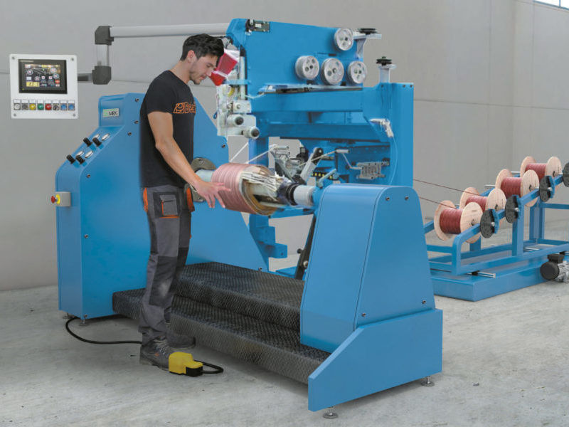 Macchina per bobinaggio di fili - SIL 800 - Siltech S.r.l. - automatica ...