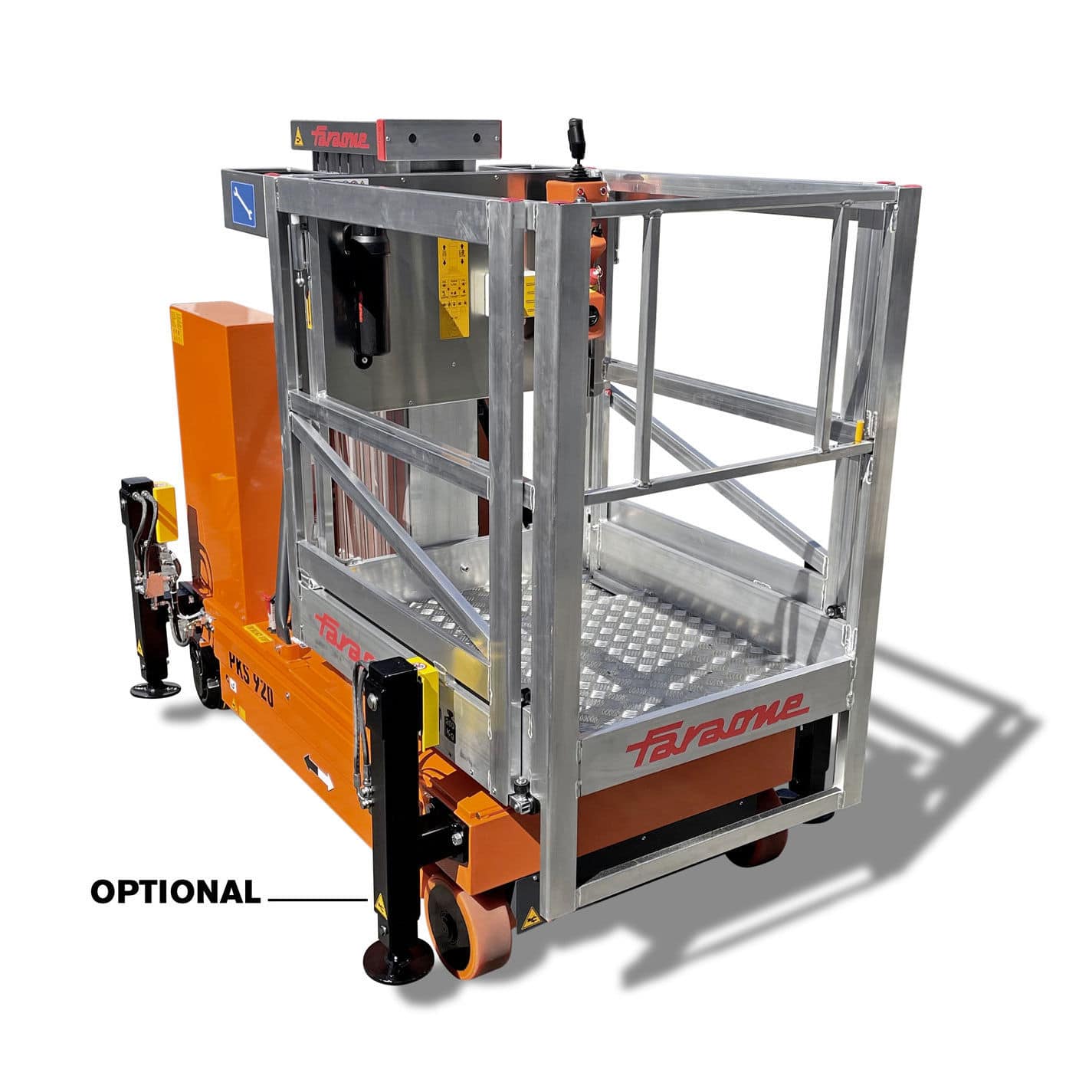 Piattaforma a sfilo verticale semovente - PKS 920 - Faraone Industrie ...