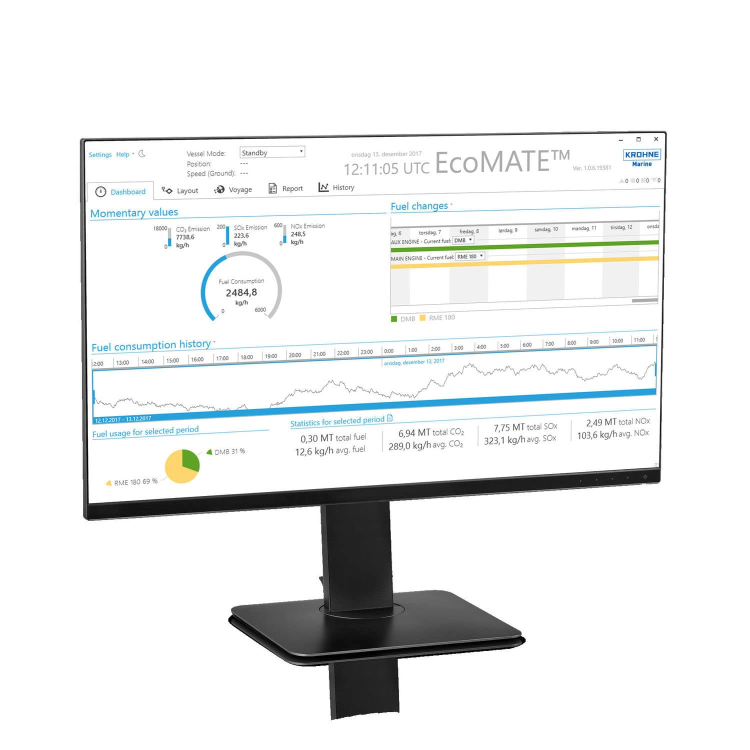 Sistema di monitoraggio del consumo di carburante - EcoMATE™ - KROHNE ...