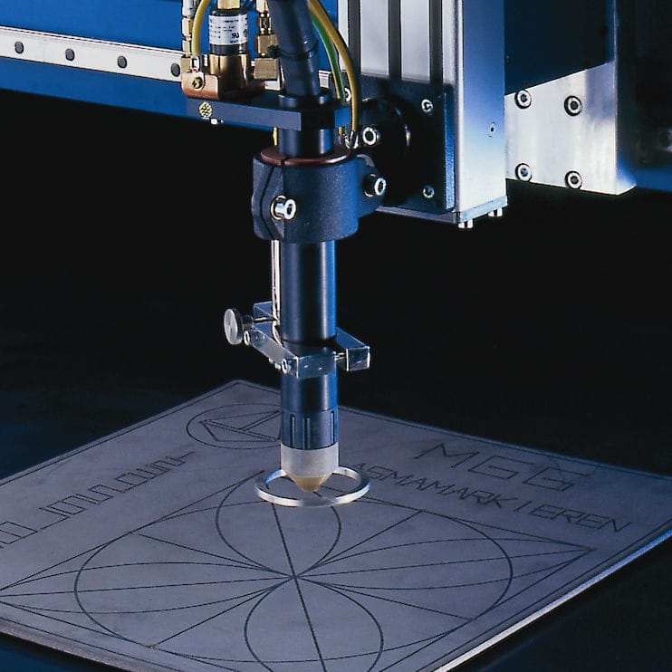 Unità di marcatura al plasma - MESSER CUTTING SYSTEMS - automatica
