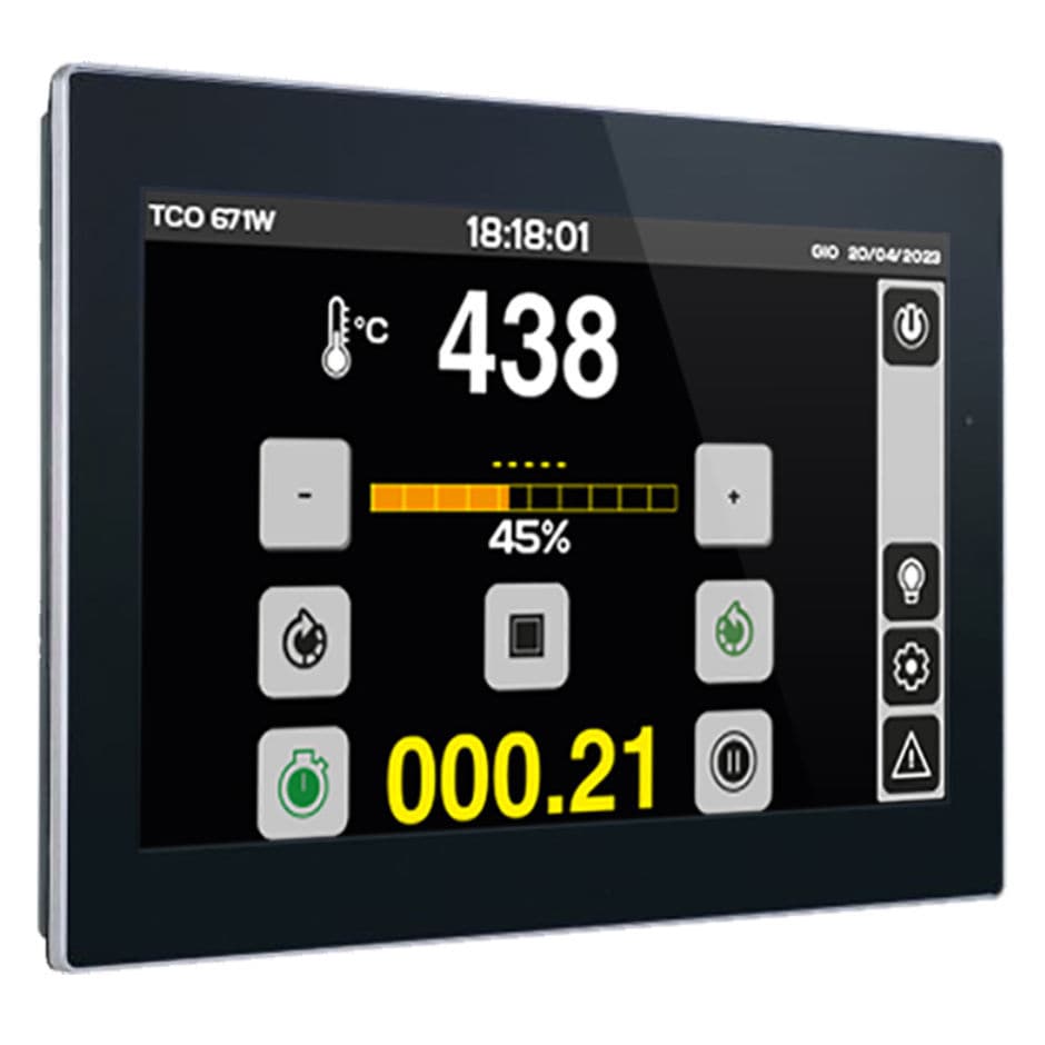 Pannello operatore con touch screen capacitativo - OPCMT 3162X - ASCON ...