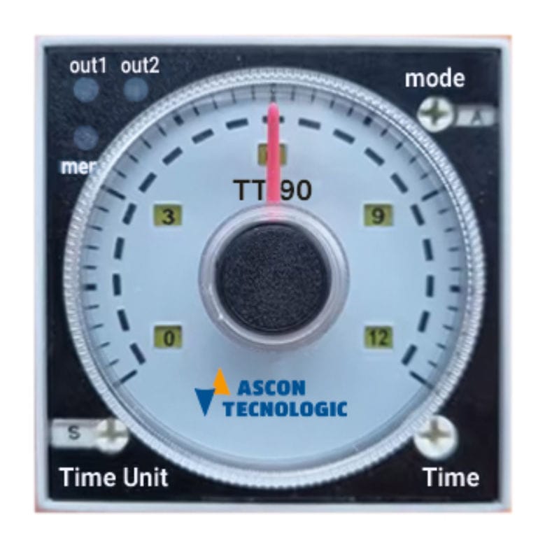 Temporizzatore elettronico - TT90 - ASCON TECNOLOGIC - digitale / multifunzione