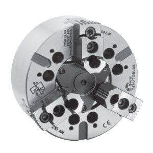 Mandrino automatico - AL series - SMW AUTOBLOK - 3 ganasce / a centro chiuso / per lavorazione