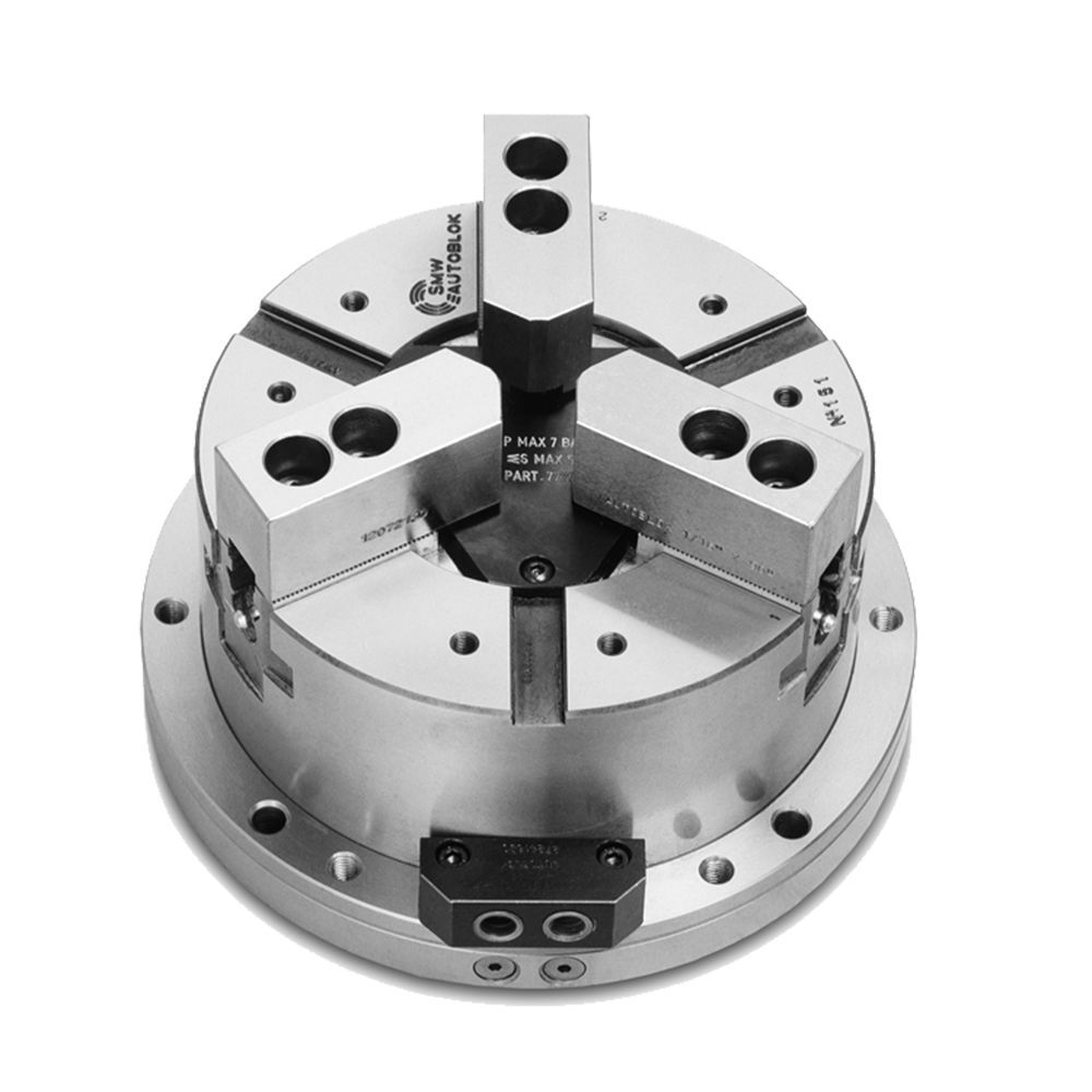 Mandrino automatico - HB series - SMW AUTOBLOK - 3 ganasce / a centro chiuso
