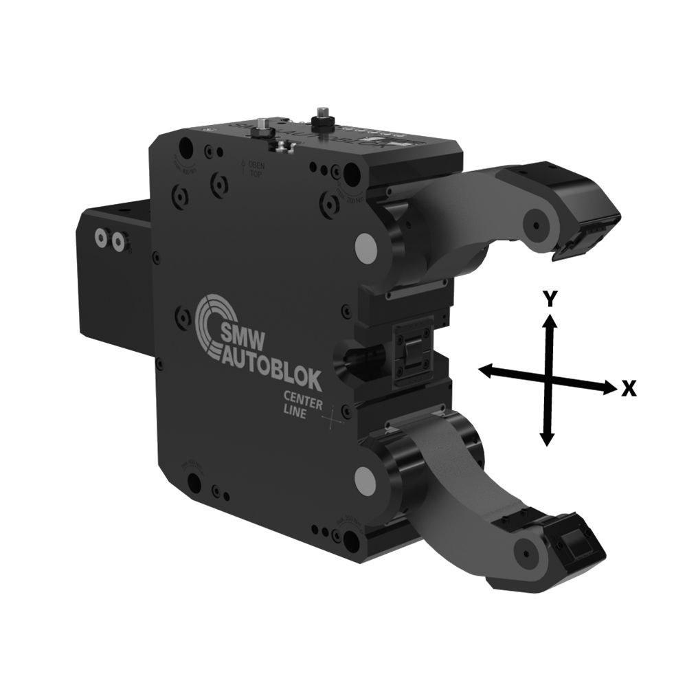 Lunetta autocentrante per tornio - SR-CL - SMW AUTOBLOK - a grande apertura