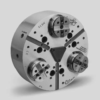 Mandrino automatico - TSR series - SMW AUTOBLOK - 3 ganasce / autocentrante / di precisione