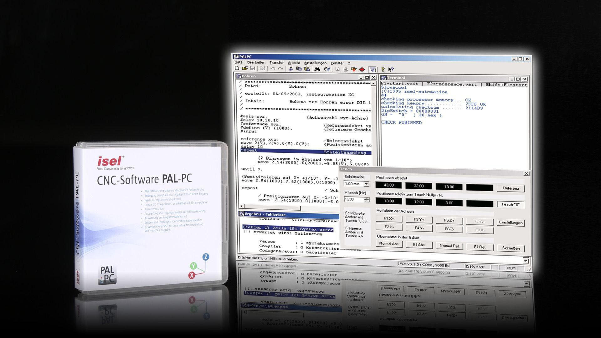 Software di programmazione - PAL-PC - isel Germany - di automatizzazione / di misura / di ...