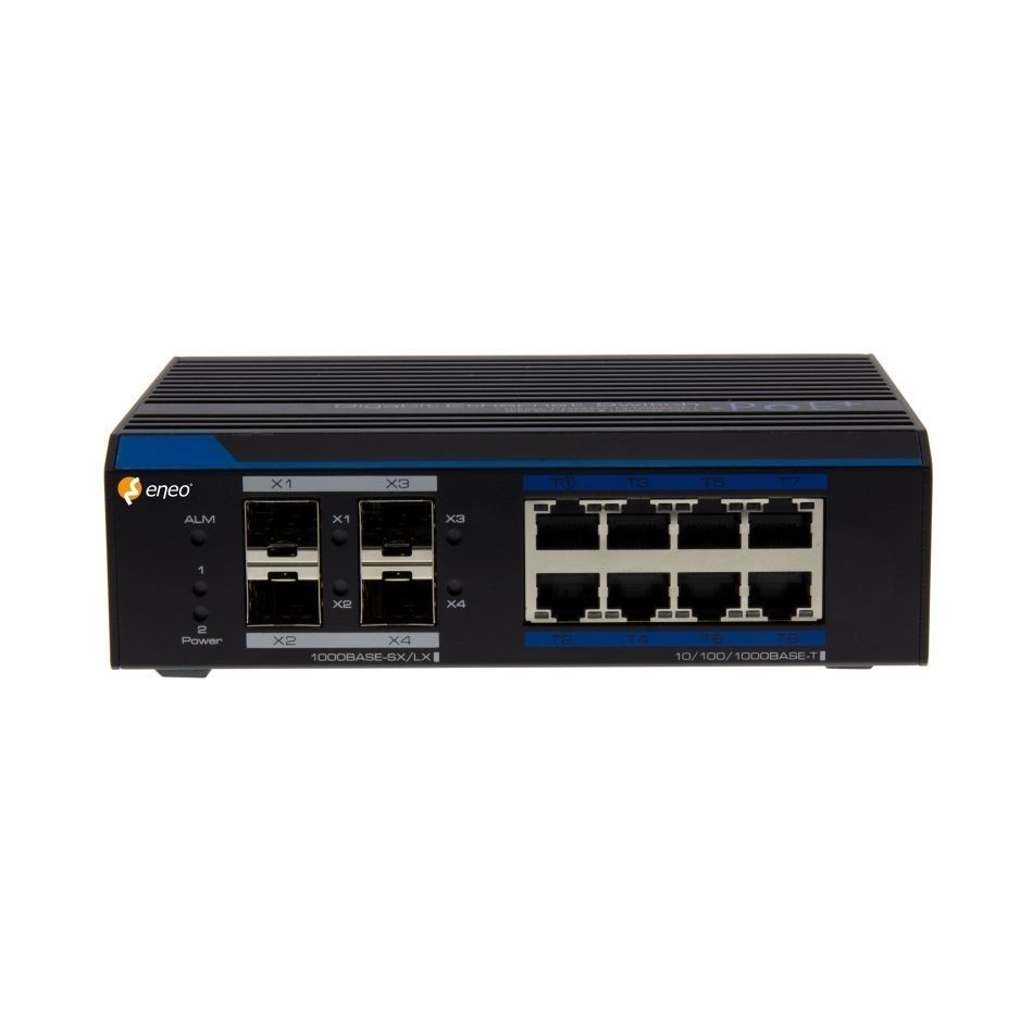 Switch Ethernet gestibile - IAM-5SG1008MMB - eneo - 8 porte / gigabit ...