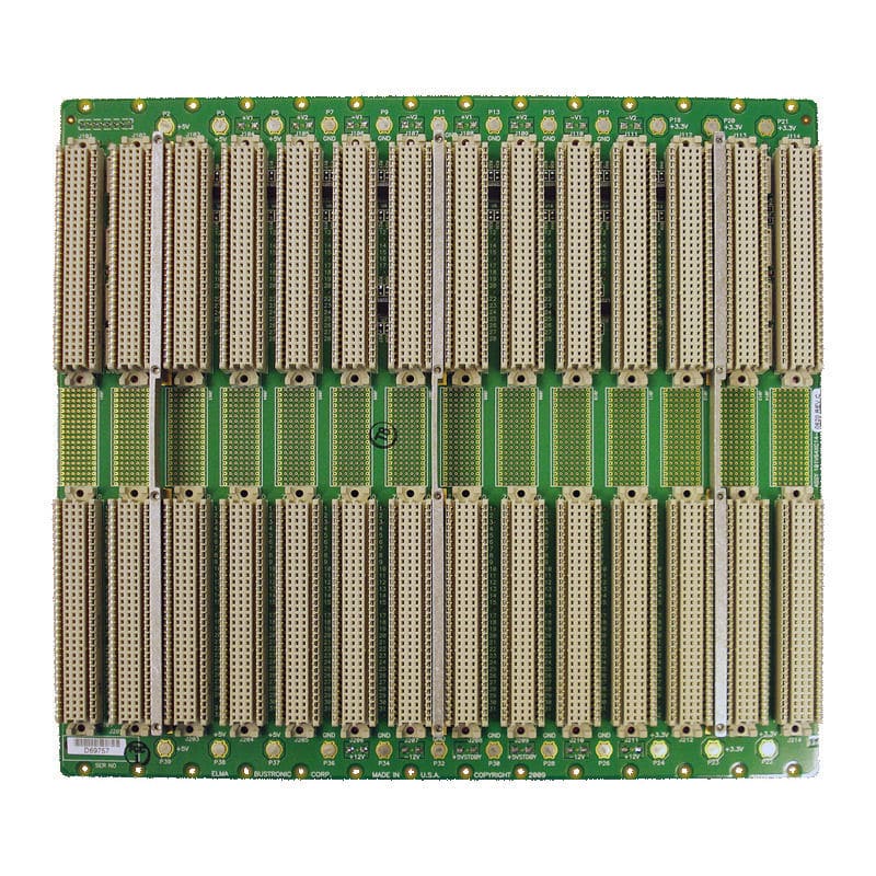 Backplane VME 64x - 101V64XC14-0620 - Elma Electronic AG - 14 slot ...