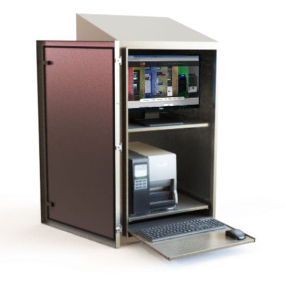 Armadio per materiale informatico autoportante - AGRO INOX LC PM - LM ...