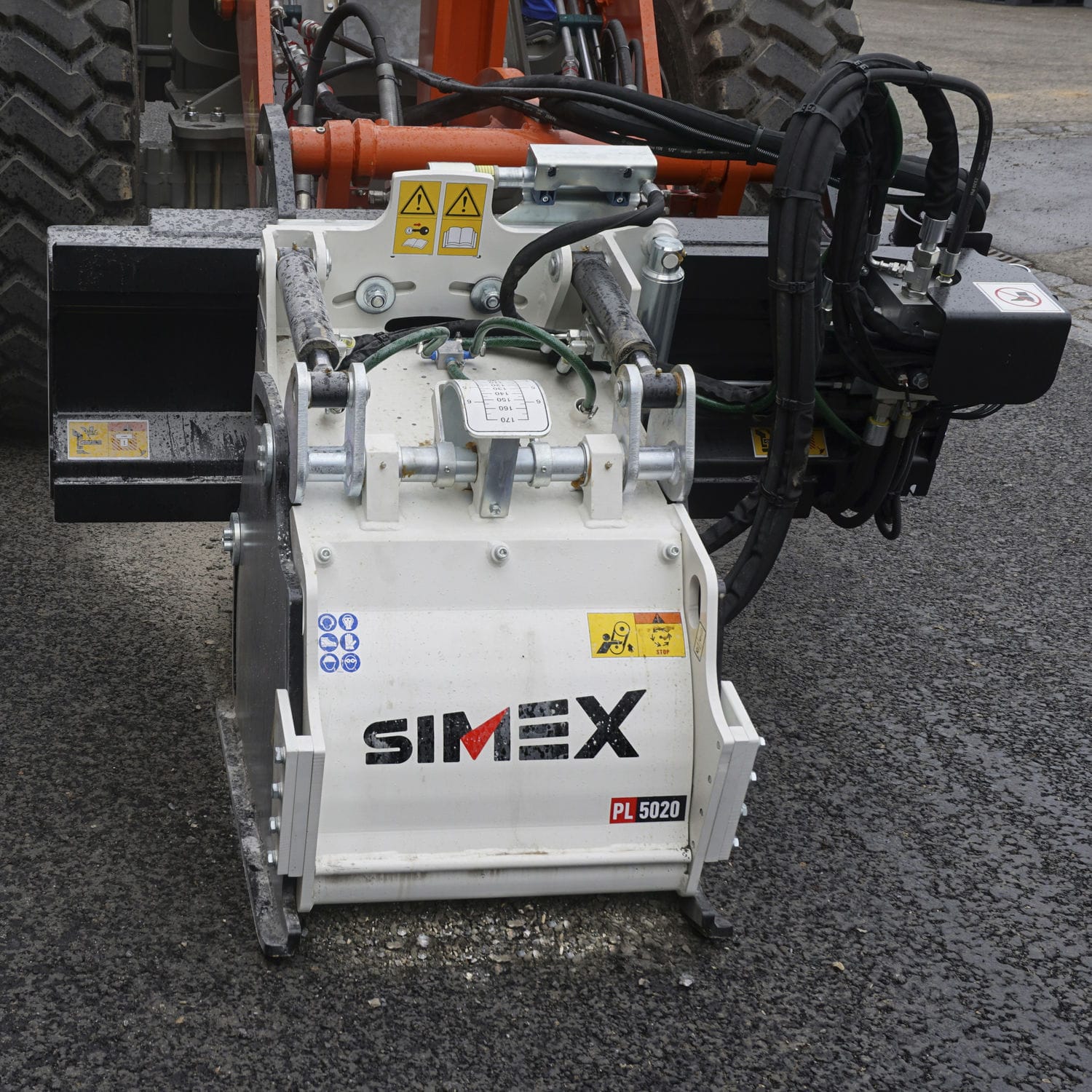 Fresa a freddo per minipala - PL 50.20 - Simex S.r.l - compatta / per ...