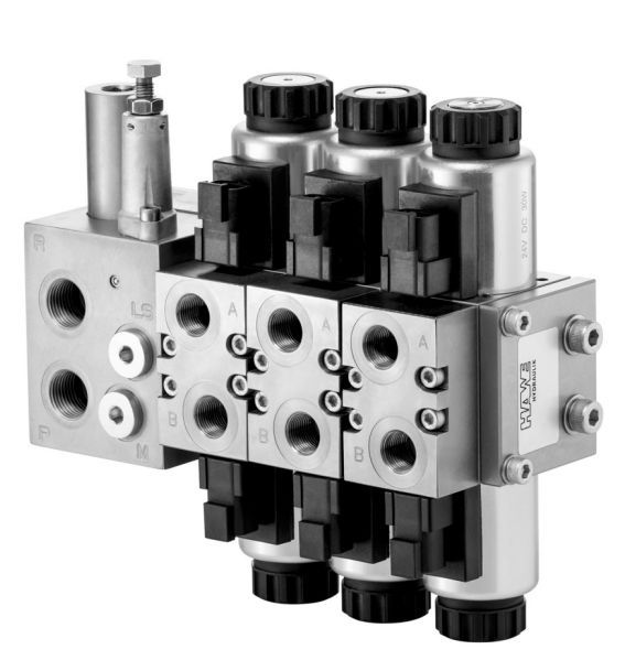 Distributore idraulico a cassetto - CWL series - HAWE Hydraulik SE - a ...