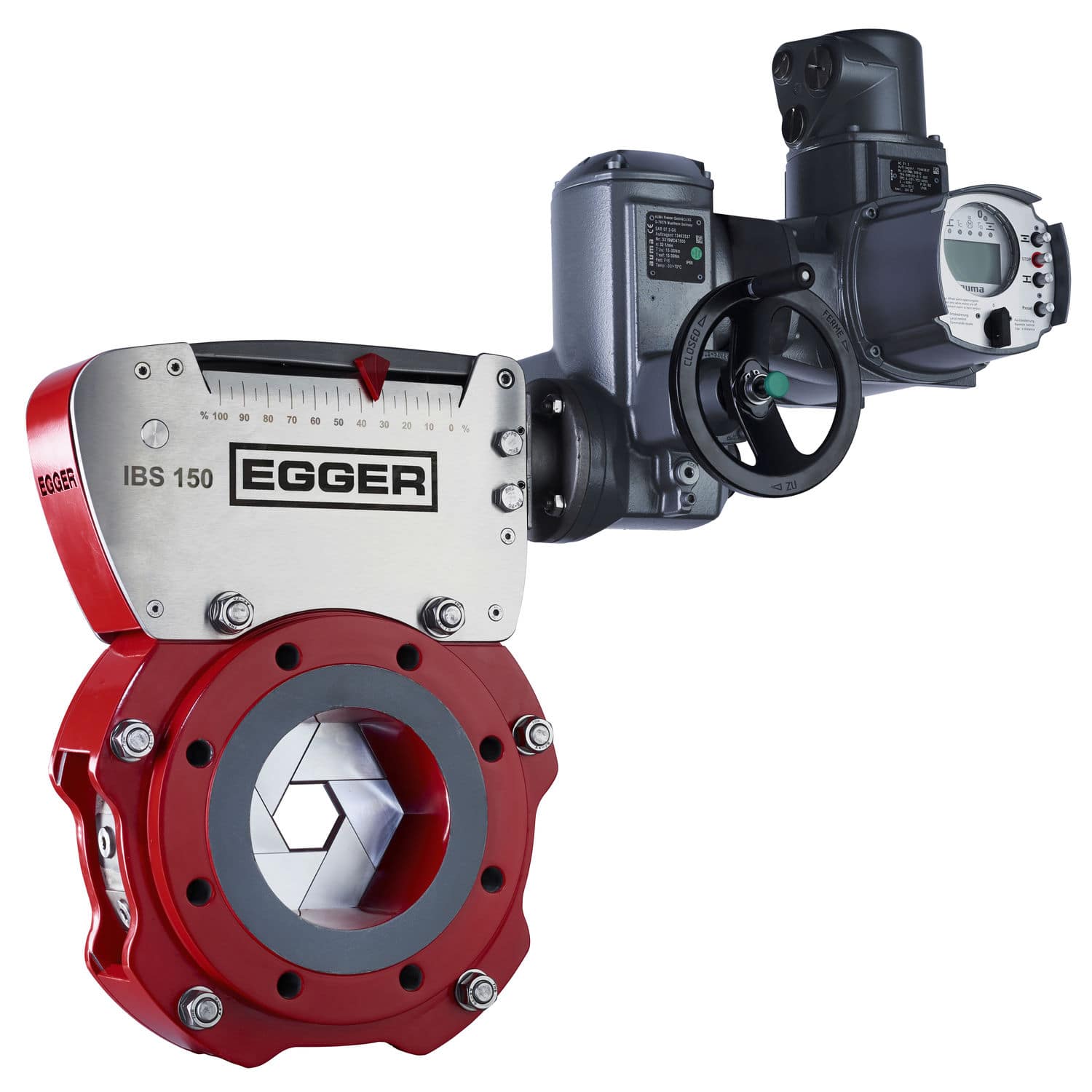 Valvola a diaframma - IBS - Emile Egger & Cie SA - con volante ...